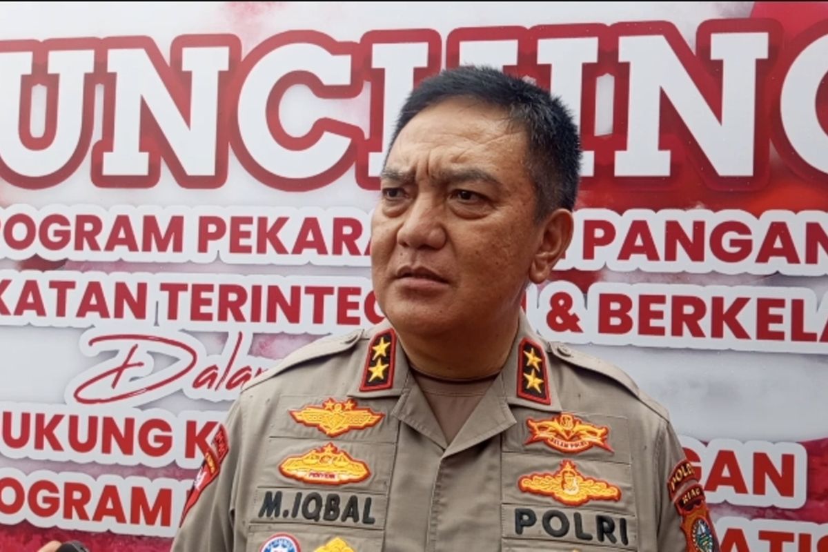 Kapolda Riau Irjen Iqbal yang Gencar Berantas Narkoba Dimutasi