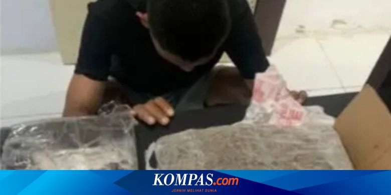 Jemput Paket Ganja di Agen Jasa Pengiriman, Mahasiswa Ternate Dibekuk Polisi