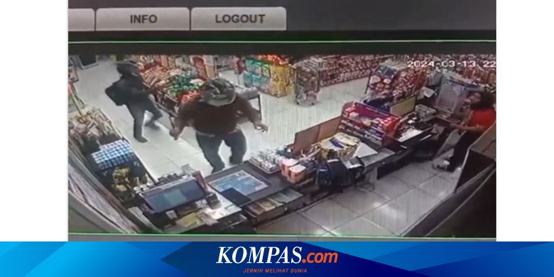 Viral, Video Perampokan Minimarket di Bandung, Pegawai Perempuan Disekap dan Diancam Golok