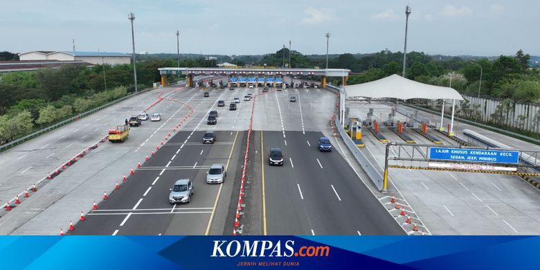 Hari Ini One Way Berlaku Pukul 14.00 WIB di Tol Cipali Arah Jakarta