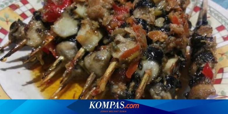 Sedap, Sate Kolombi dari Keong Emas dengan Aroma Jahe
