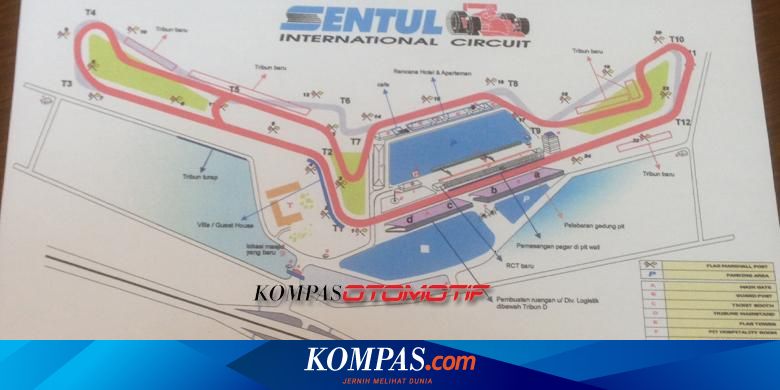 Ini Rincian Desain Baru Sirkuit Sentul buat MotoGP 2017