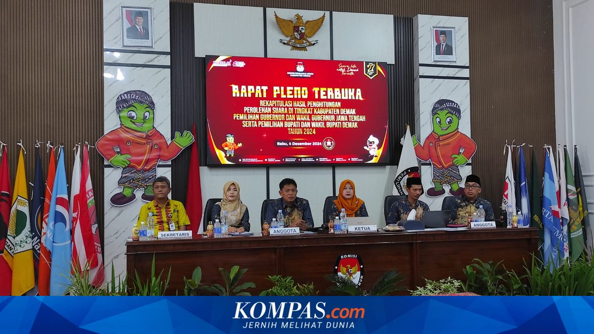 Rekapitulasi Pilkada Demak 2024: Eisti-Gus Bad Ungguli Paslon Edi-Eko ...