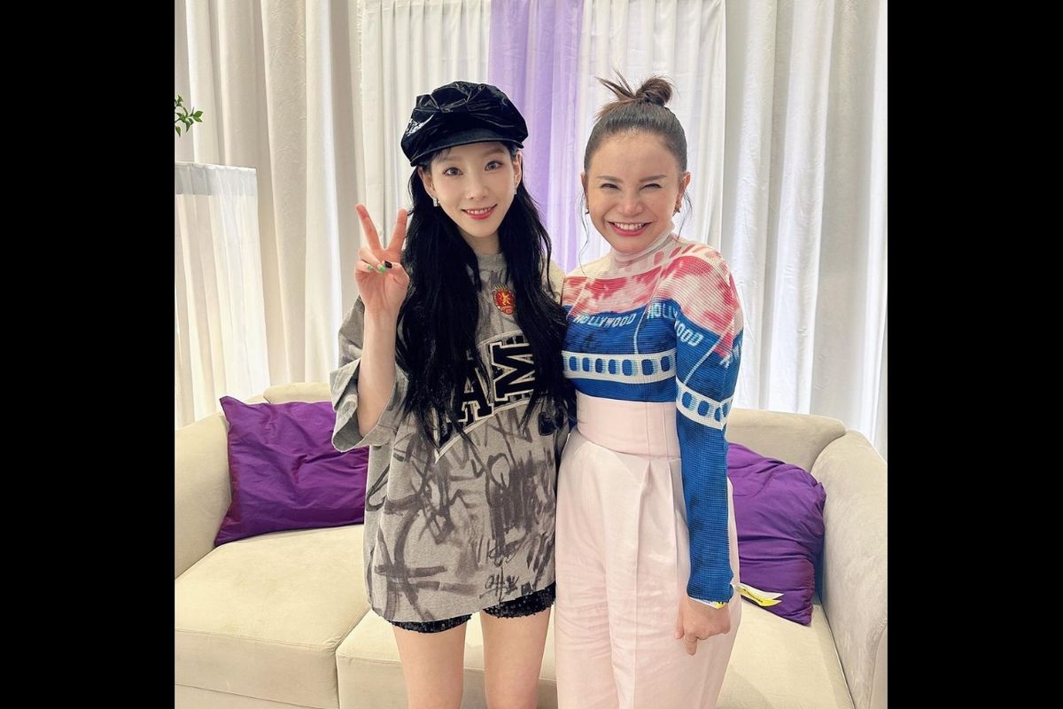Foto Bersama Taeyeon SNSD, Rossa Diminta Warganet untuk Duet Bareng