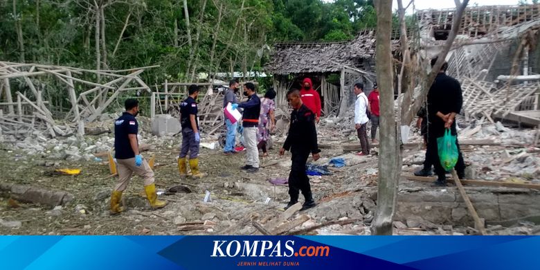 Polisi Selidiki Asal-usul Bahan Baku Petasan yang Meledak di Blitar