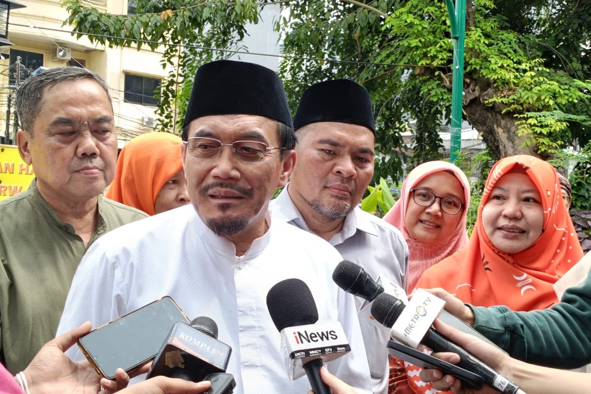 Suswono Mengaku Tak Tahu Saat Ahmad Sahroni Ditunjuk Jadi Ketua Tim Pemenangannya