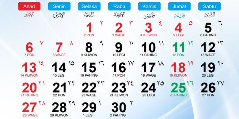 Tanggal 25 April 2025 Hari Apa? Ini Deretan Hari Penting dan Wetonnya