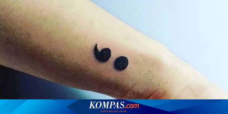 Mengenal Arti dan Sejarah Titik Koma, Simbol Gerakan Kesehatan Mental