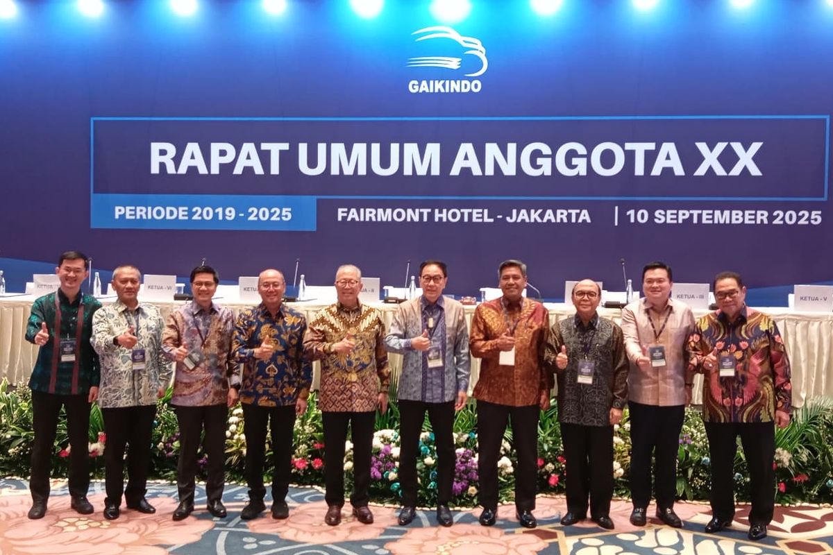 Ini Susunan Pengurus Baru Gaikindo, Putu Juli Ardika Jadi Ketua Umum