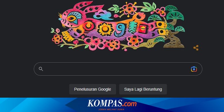 Google Doodle Spesial Imlek, Ada Kelinci Warna-warni hingga Game ...