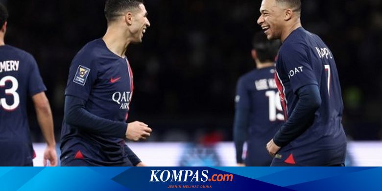 Hasil PSG Vs Toulouse 2-0: Kylian Mbappe dkk Juara Piala Super Perancis 2023
