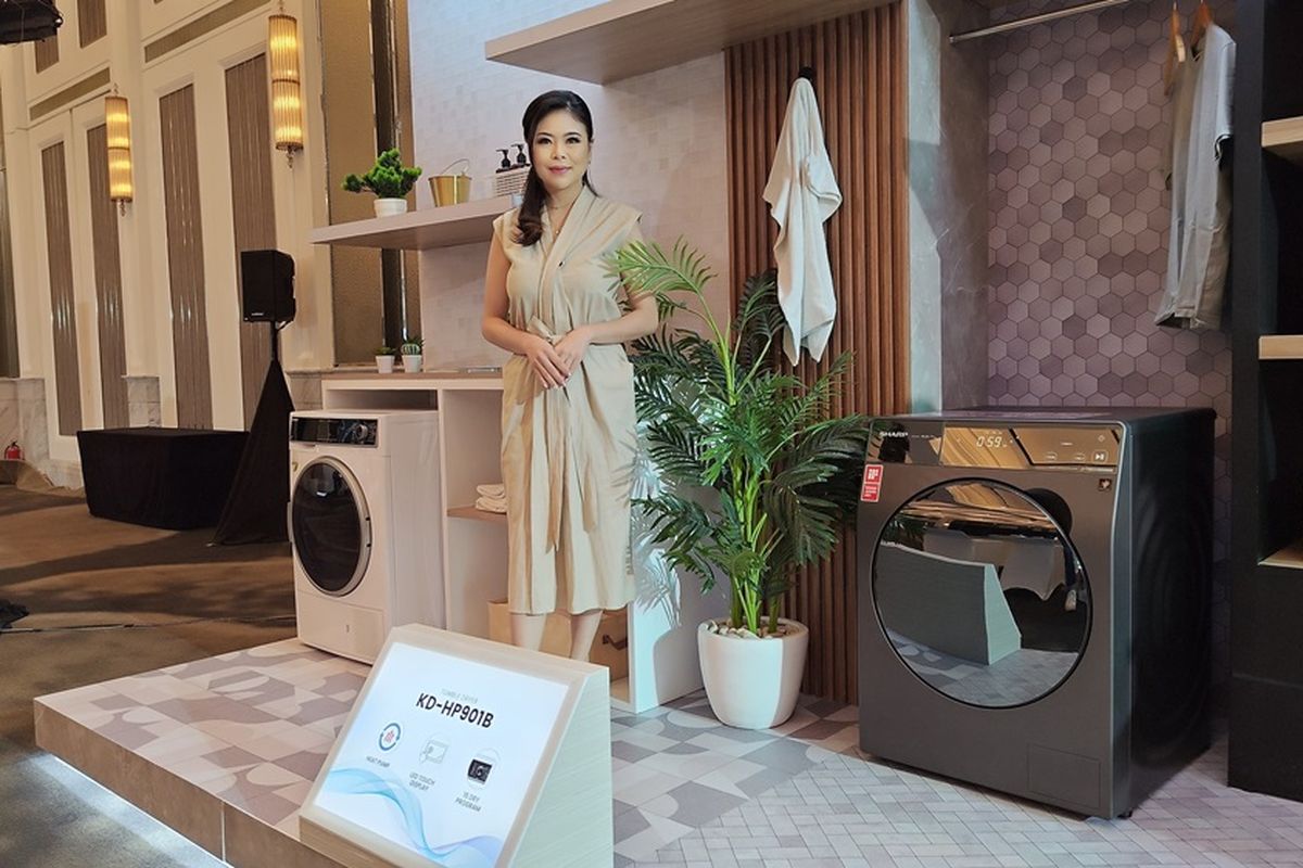 Sharp Rilis 9 Mesin Cuci "Front Loading" Baru ke Indonesia, Harga mulai ...