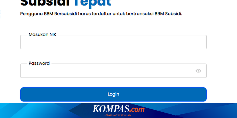 Cara Daftar BBM Subsidi Pertamina Tanpa Aplikasi dan Syaratnya