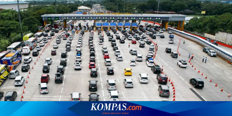 Link Pantauan Arus Mudik Lebaran 30 Maret 2025, One Way dan Contraflow Dihentikan