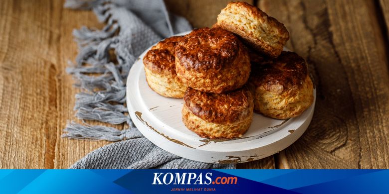 Resep Scone Keju Khas Inggris, Camilan agar Semangat Nonton Bola