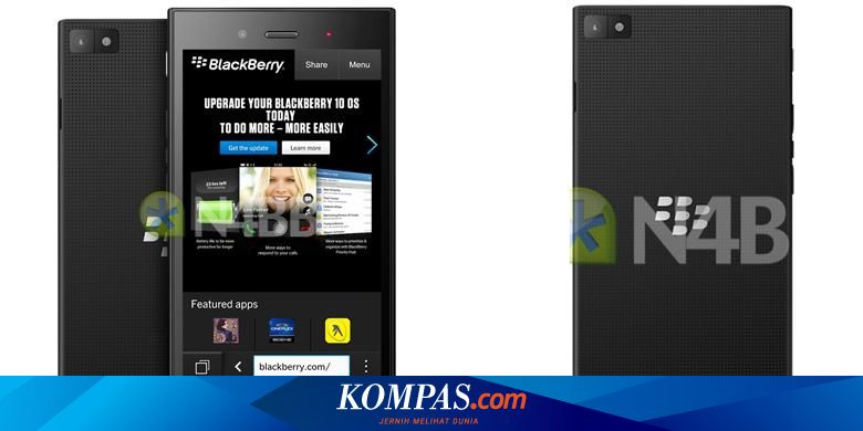 Inikah Wujud BlackBerry "Jakarta"?