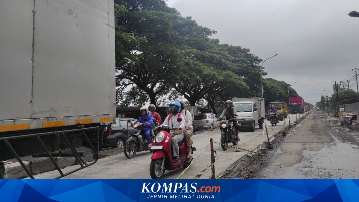 Jalan Beton Baru Lajur Cepat Pantura Trengguli Demak Dibuka, Lalu ...