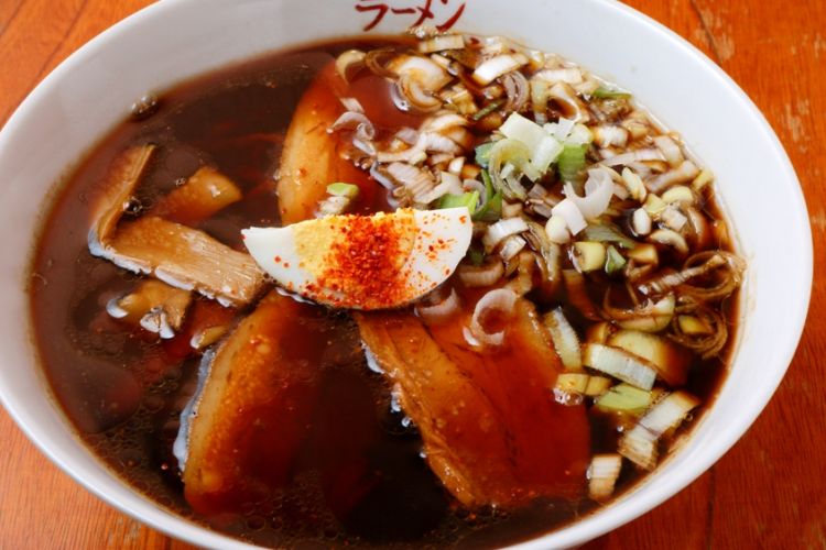 Inilah Ramen Berwarna Hitam dari Fukushima