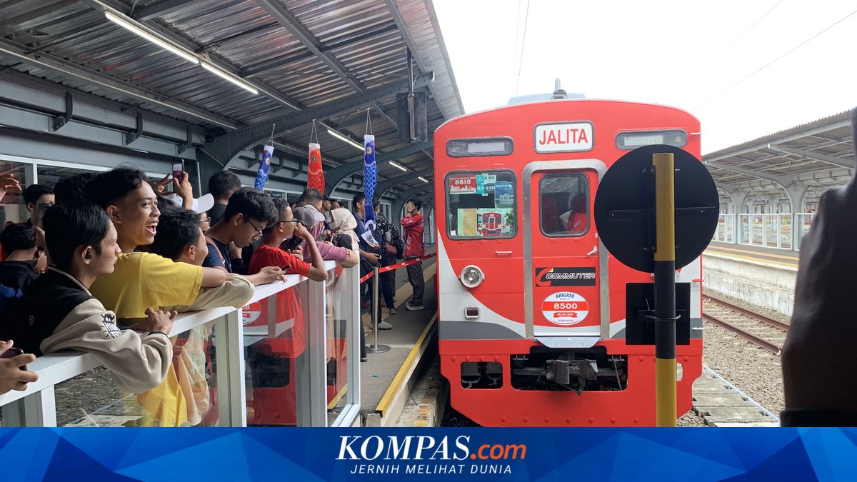 Sayonara KRL Jalita 8500, KRL Impor Pertama dari Jepang Resmi Pensiun