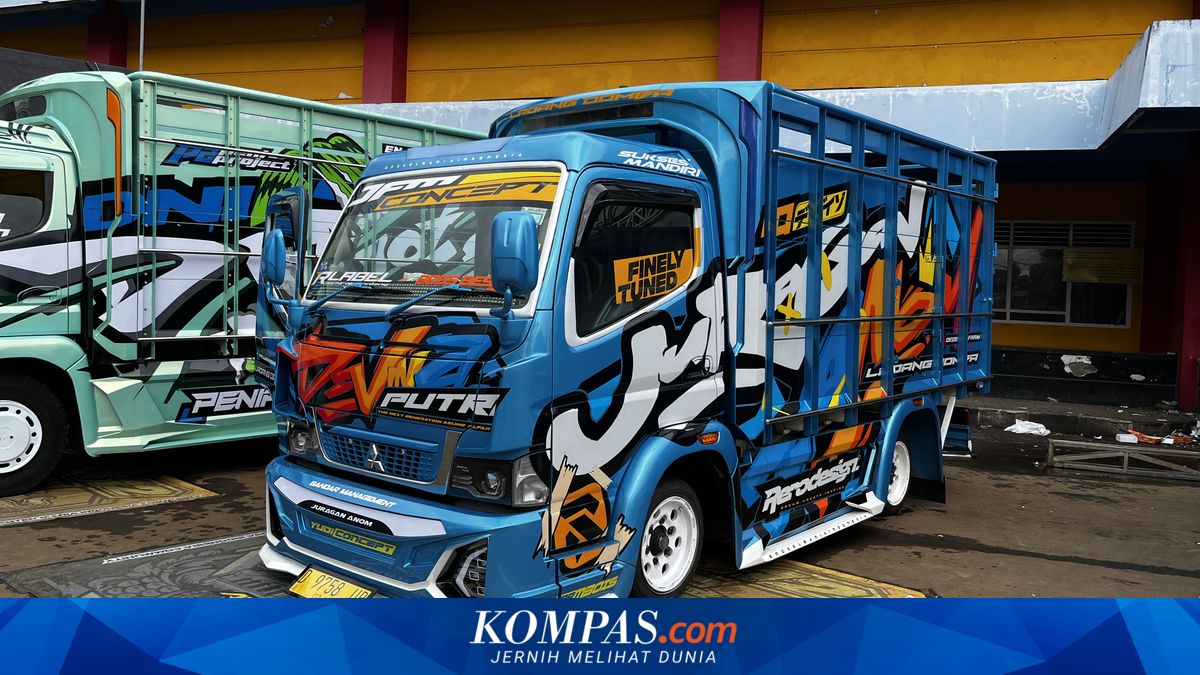 Truk Ceper Tebar Pesona di Jamnas Canter Mania 2025