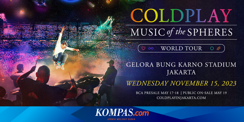 Perbandingan Harga Tiket Konser Coldplay di Jakarta dan Kuala Lumpur