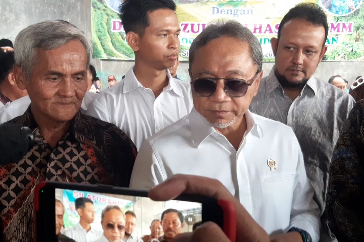 Sambangi UD Pramono di Boyolali, Menko Pangan Zulhas: Bapak-bapak ...