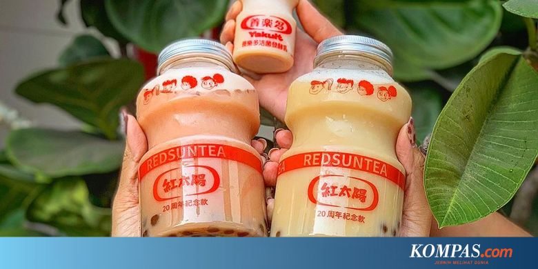 Unik, Gerai Boba Ini Hadirkan Yakult Bubble Tea Super Besar