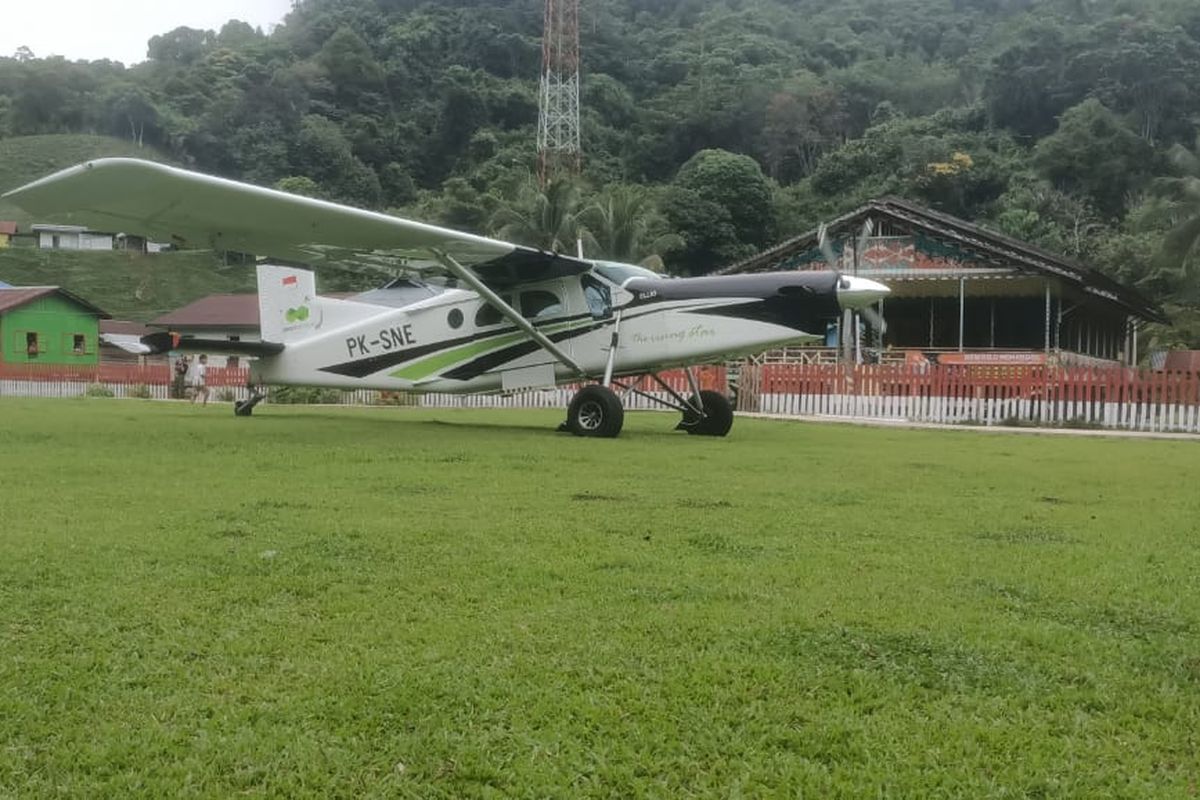 Pesawat Perintis Jangkau Tau Lumbis, Warga Perbatasan Kini Cukup Tempuh ...