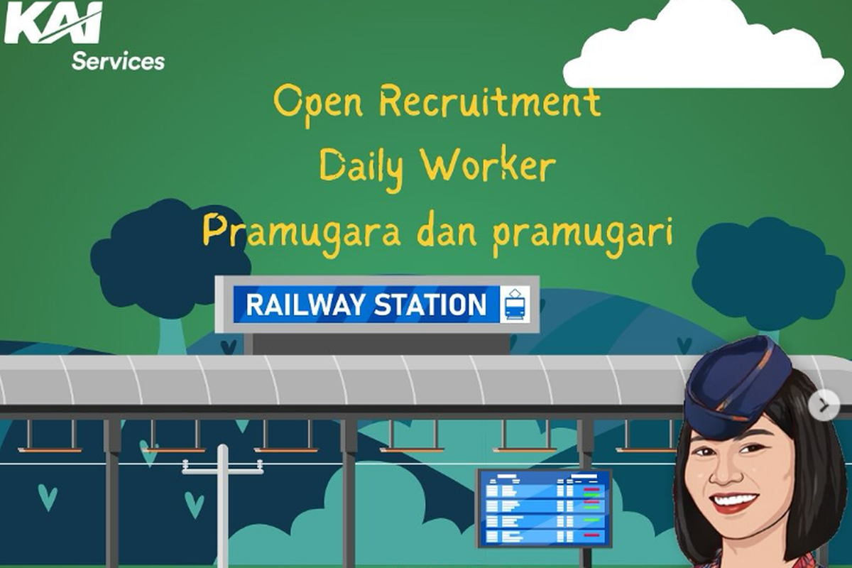 KAI Services Buka Lowongan Kerja Pramugara dan Pramugari untuk Angkutan Lebaran 2025