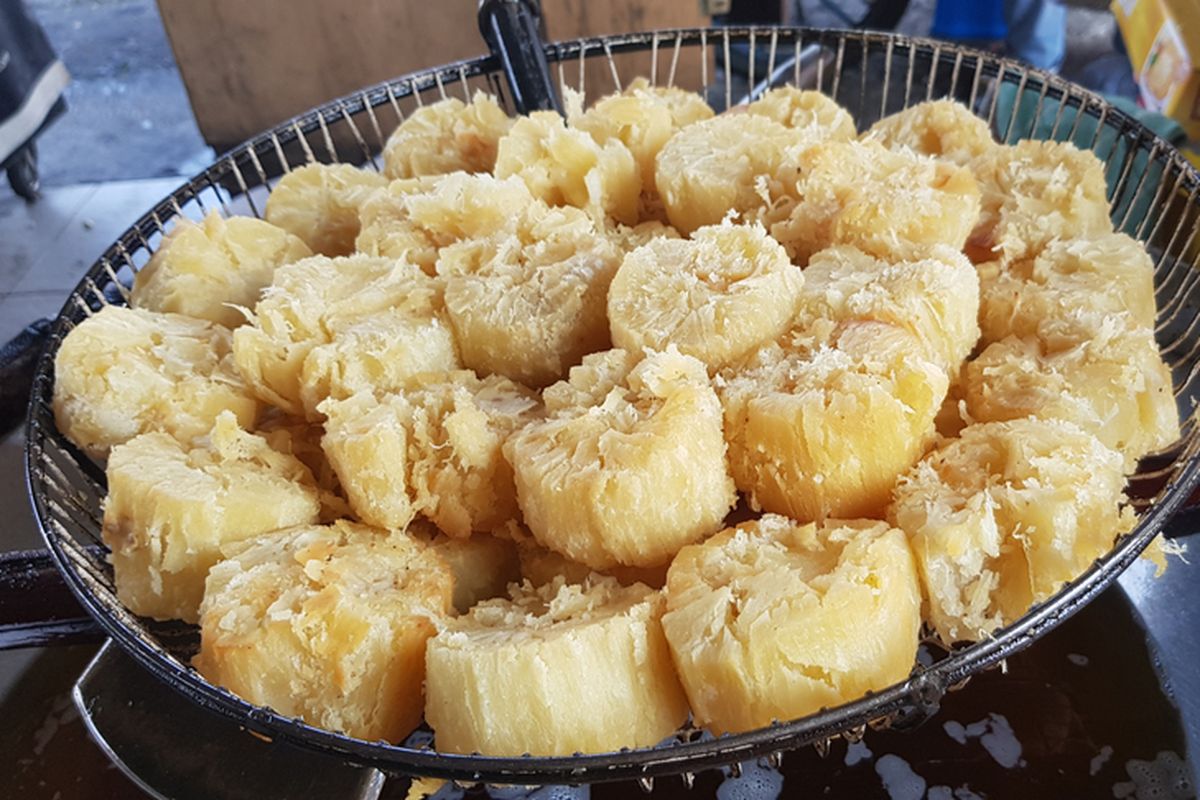 Cara Bikin Singkong Goreng Merekah 5 Bahan, Tanpa Rebus dan Baking Soda