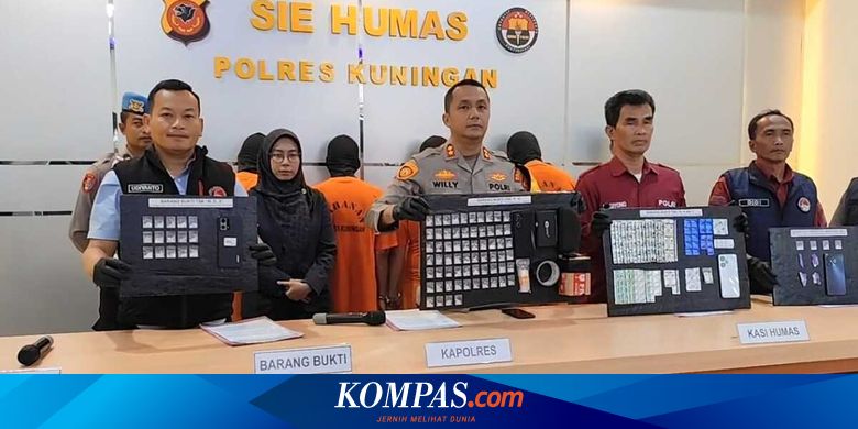 Edarkan Sabu, Pegawai Honorer di Kuningan Ditangkap Masih Berseragam