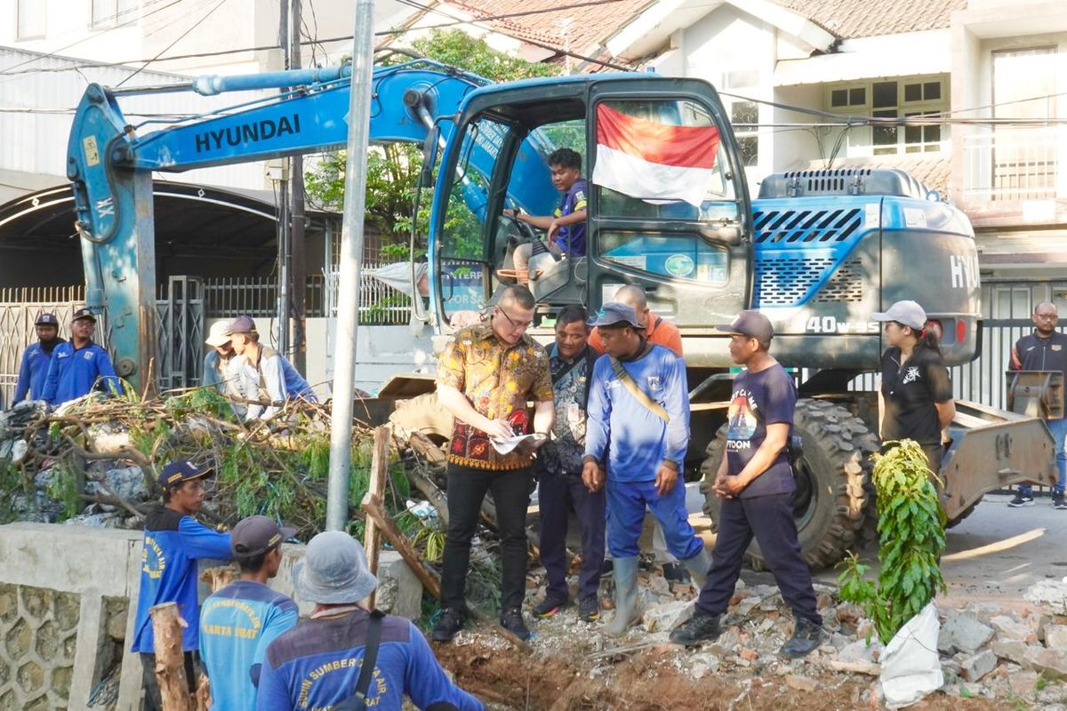 Antisipasi Banjir, DPRD DKI Minta Perbaikan Parapet di Kedoya Utara Sesuai Standar