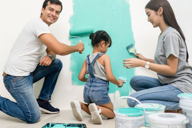 Jangan Mengecat Dinding Saat Cuaca Panas, Kenapa?