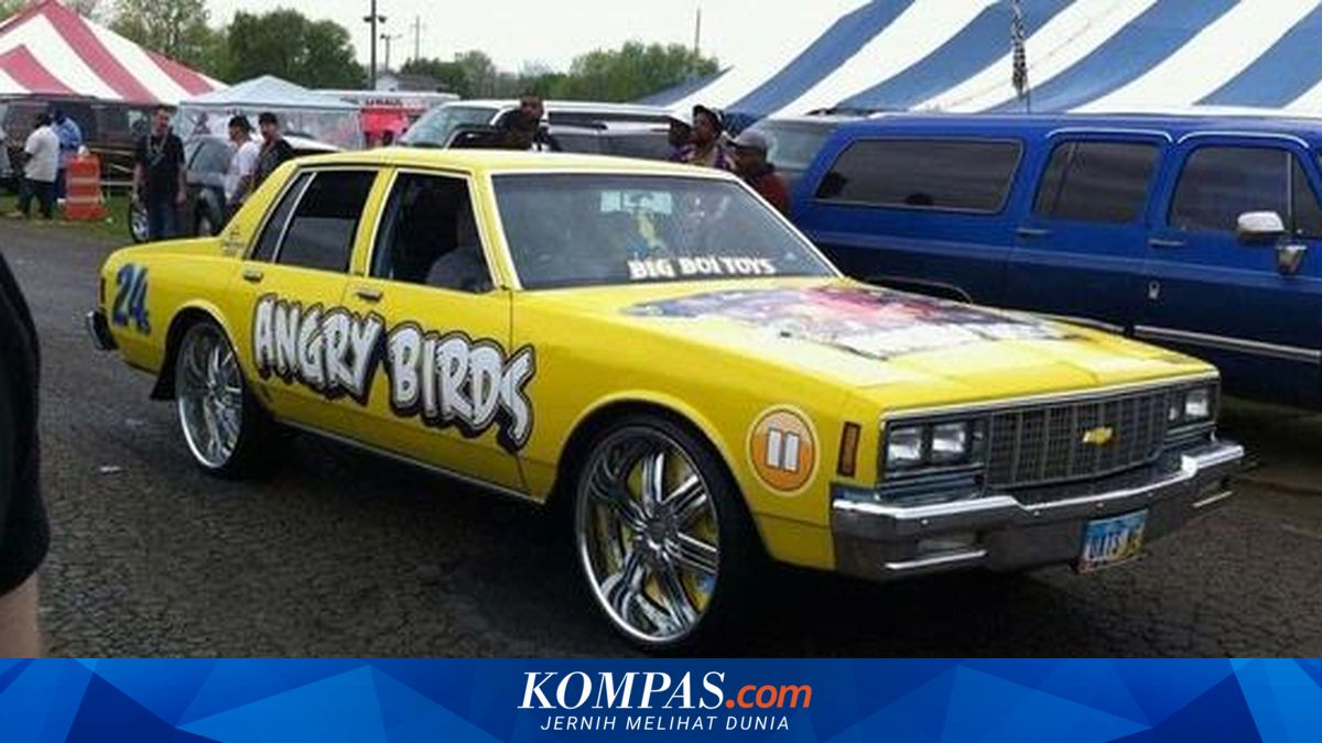 Sedan Chevy Penggila Permainan Angry Birds