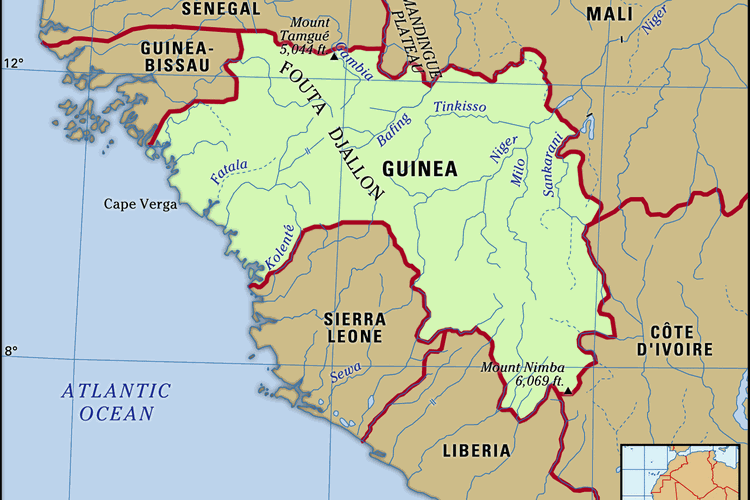 Sejarah Negara Guinea di Afrika Barat