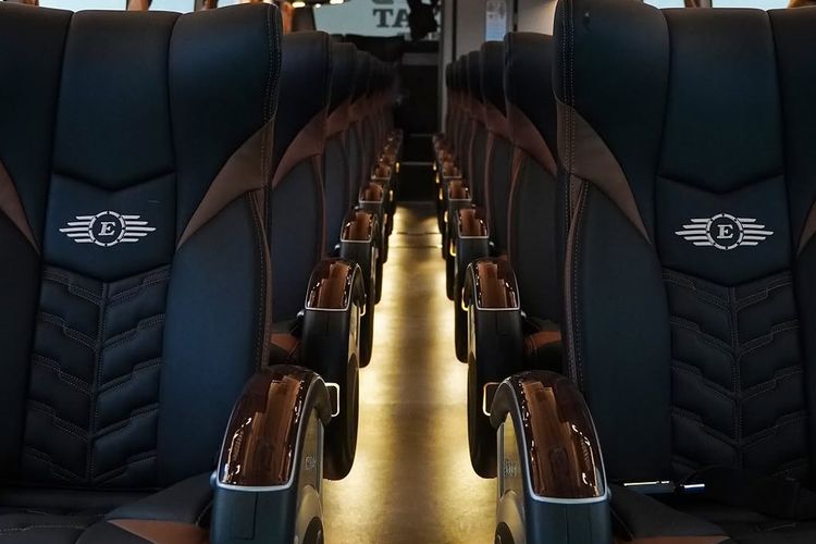PO Eka Luncurkan 8 Bus Baru Pakai Bodi Jetbus 5