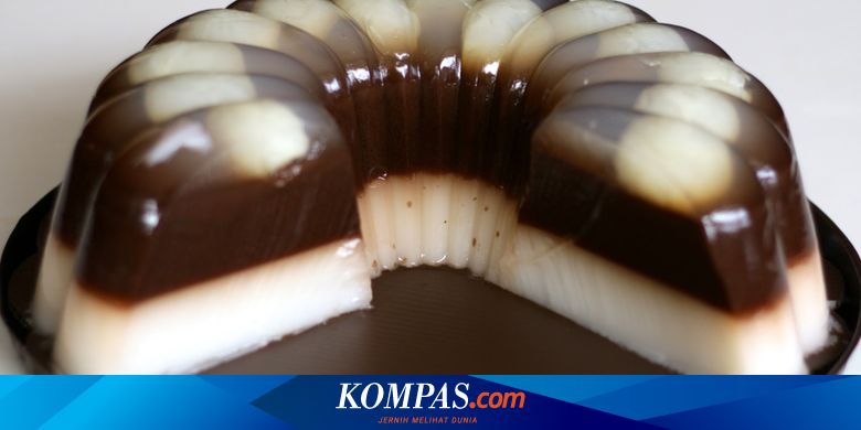 Resep Puding Marmer Hunkue, Dingin di Tenggorokan