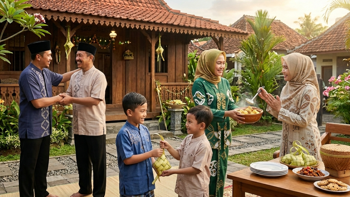 Pantun Ucapan Lebaran Ketupat dalam Bahasa Jawa: Kupat Kecemplung ...