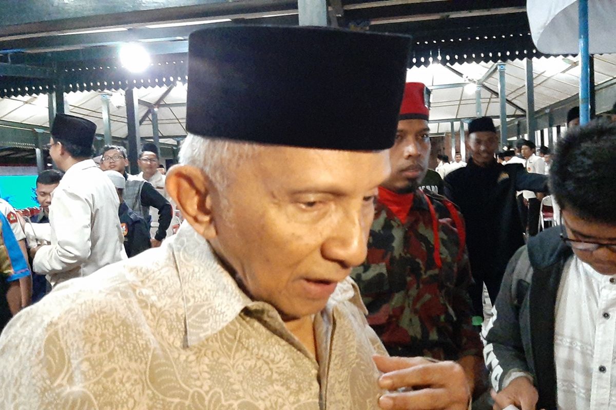 Amien Rais: Supaya Pak Jokowi Terang, PAN Tidak Pernah Berpikir untuk ...