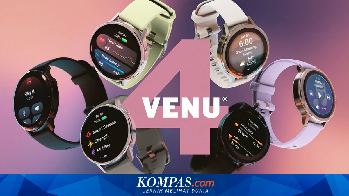 Smartwatch Garmin Venu 4 Resmi di Indonesia, Ini Harganya