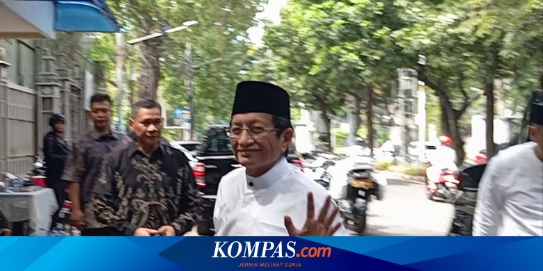 Menag Nasaruddin Umar dan Eks Menag Lukman Hakim Sambangi Rumah Megawati di Hari Idul Fitri