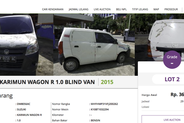 [POPULER OTOMOTIF] Harga Mobil Lelang Rp 50 Jutaan | Harga Mobil Lelang ...