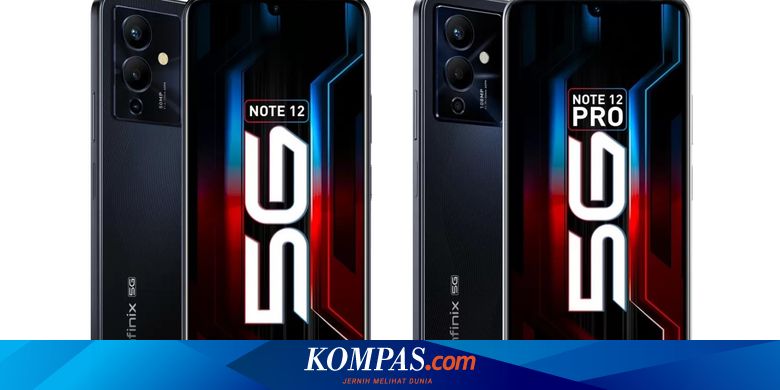 Infinix Note 12 5G dan Note 12 Pro 5G Resmi Meluncur, Ini Spesifikasinya