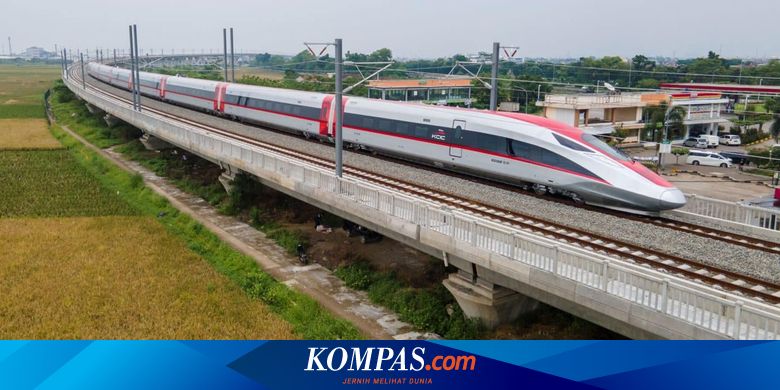 Spesifikasi Kereta Cepat KCIC400AF, "Red Komodo" yang Meluncur Perdana ...