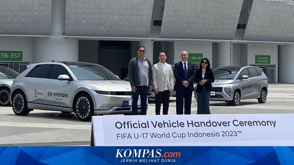 Hyundai Serahkan 148 Unit Mobil buat FIFA U-17 World Cup Indonesia 2023