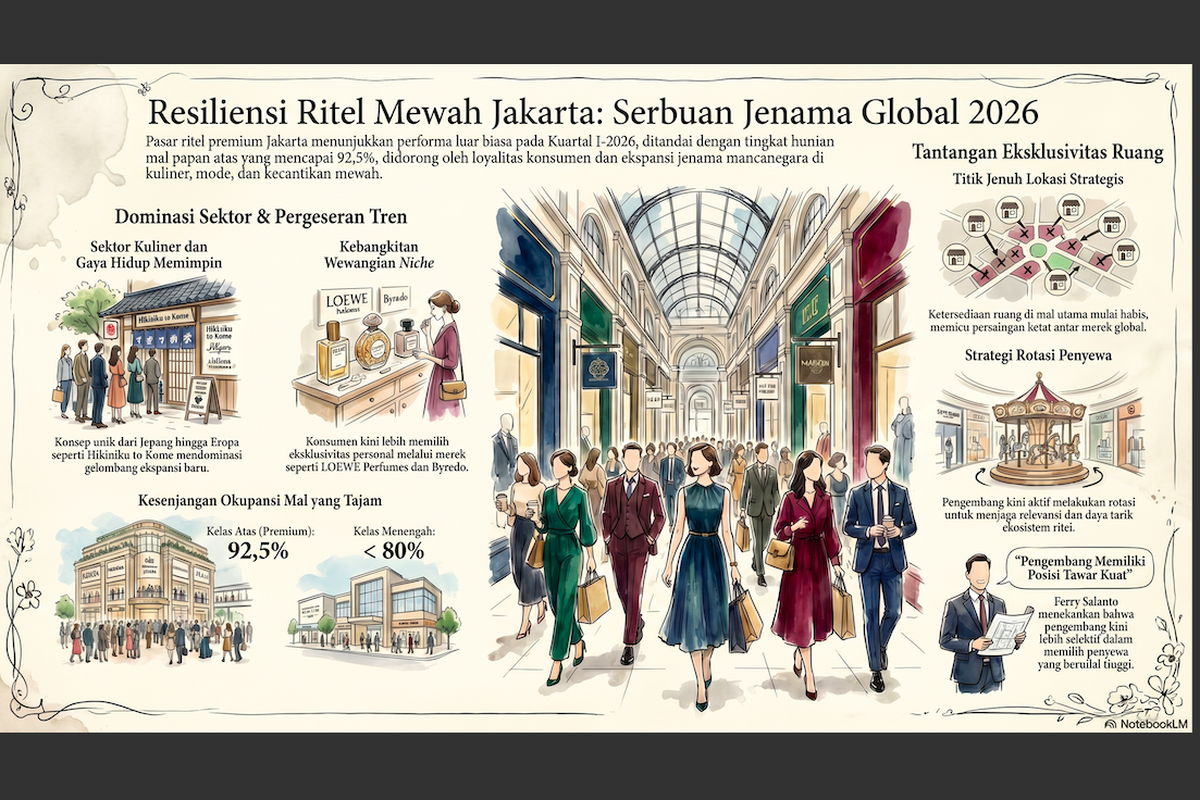 Daftar Merek Global yang Masuk Jakarta 2026: Dari Loewe hingga Gentle ...