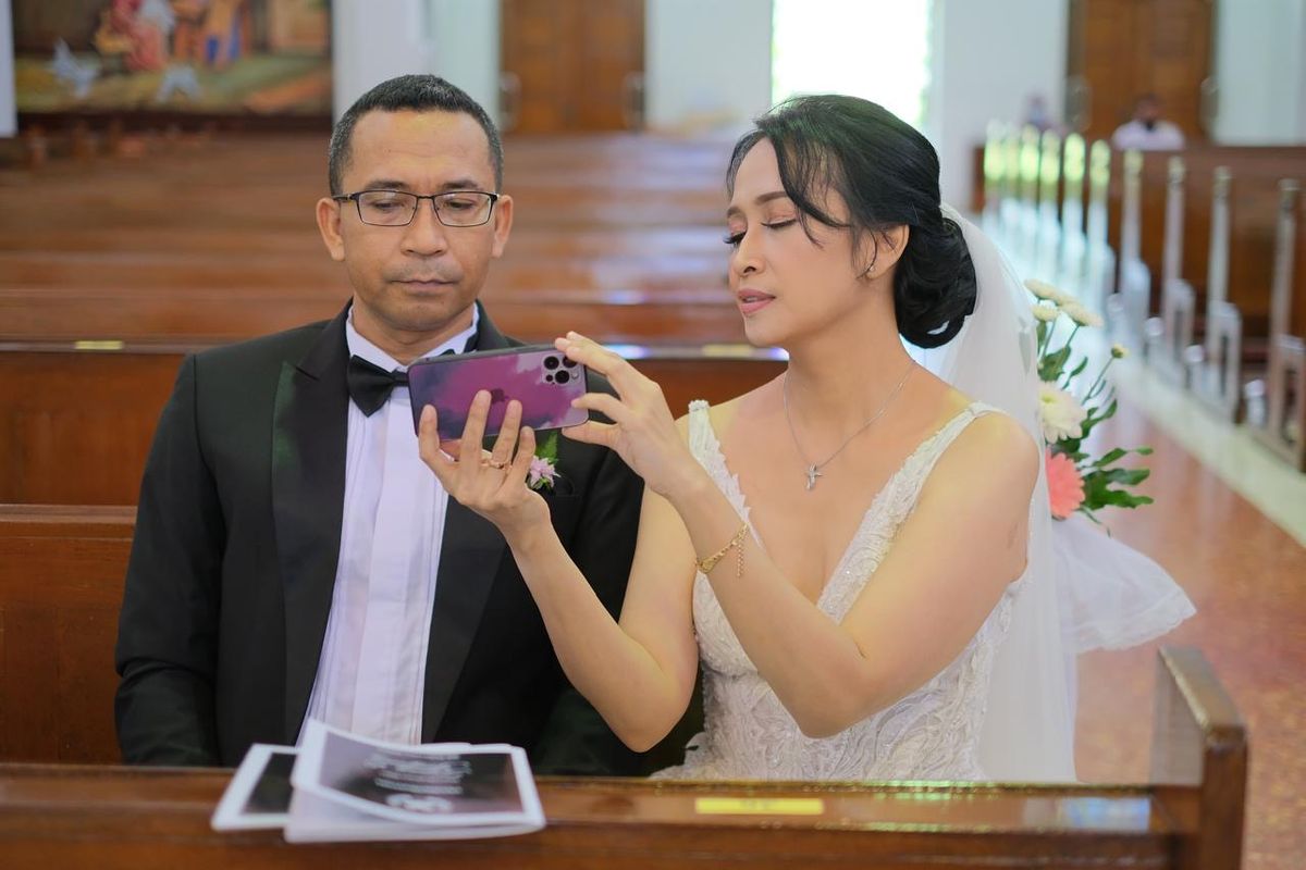 Kisah Junjung dan Fenny, Pasutri yang Disatukan Pernikahan Beda Agama