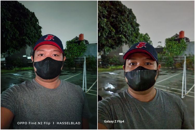 Membandingkan Hasil Foto Mode Malam Oppo Find N2 Flip Vs Samsung Galaxy Z Flip 4