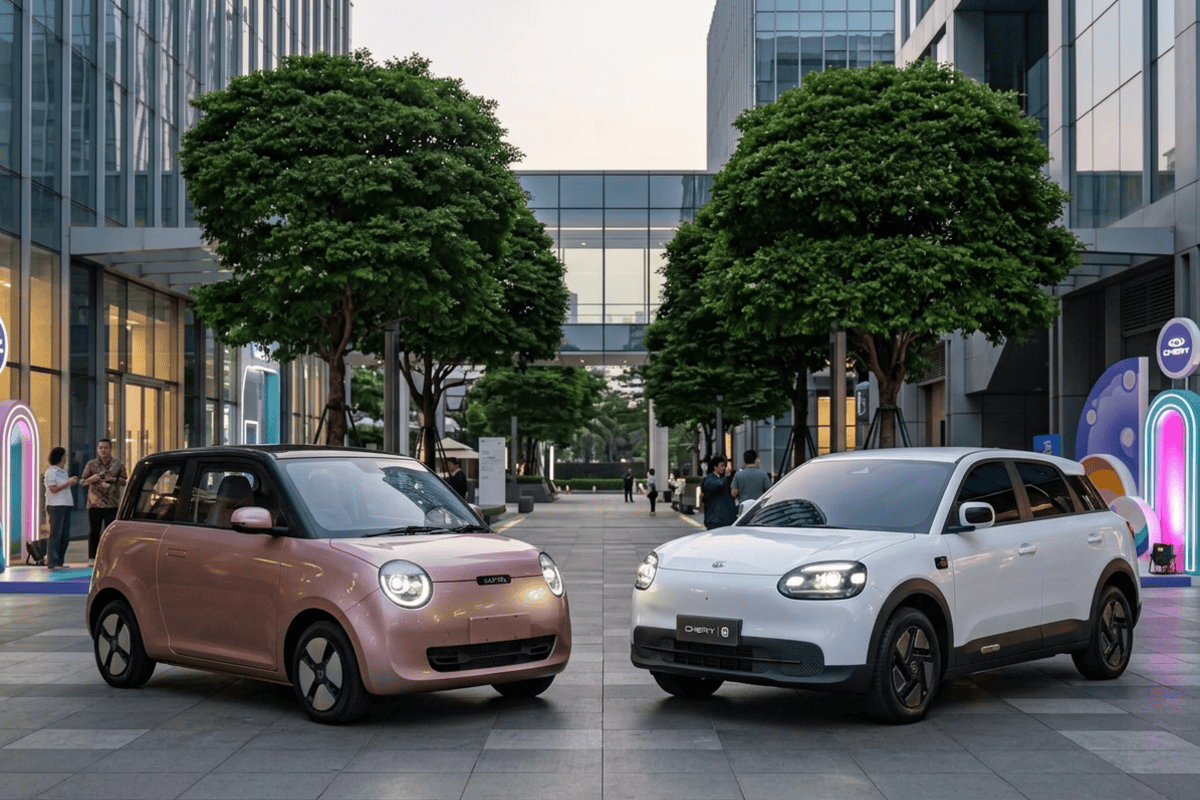Komparasi Chery Q Vs Changan Lumin: Adu Fitur dan Jarak Tempuh