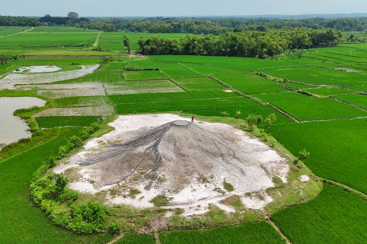 Bledug Kramesan, Gunung Lumpur di Grobogan yang Jadi Tempat Wisata